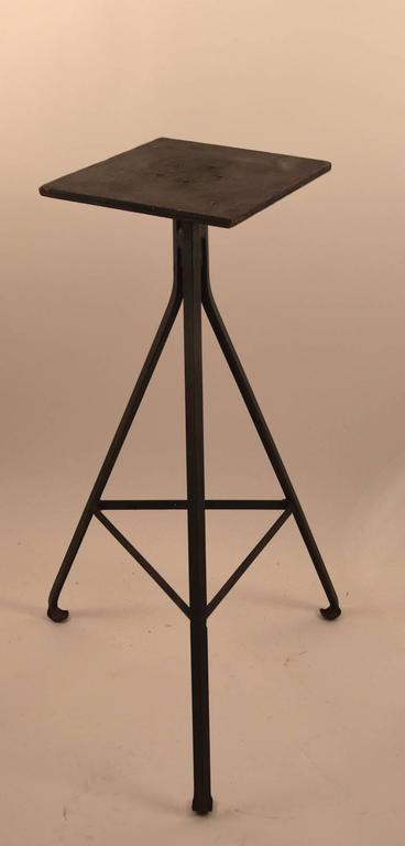 Adjustable Industrial Sculpture Stand at 1stDibs | adjustable sculpture ...