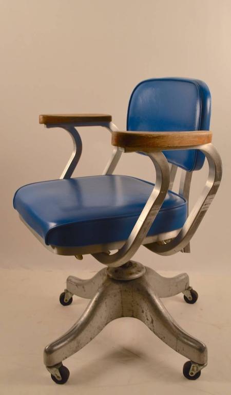 Aluminum Frame Adjustable Desk Chair by Shaw Walker at 1stDibs | walker ...