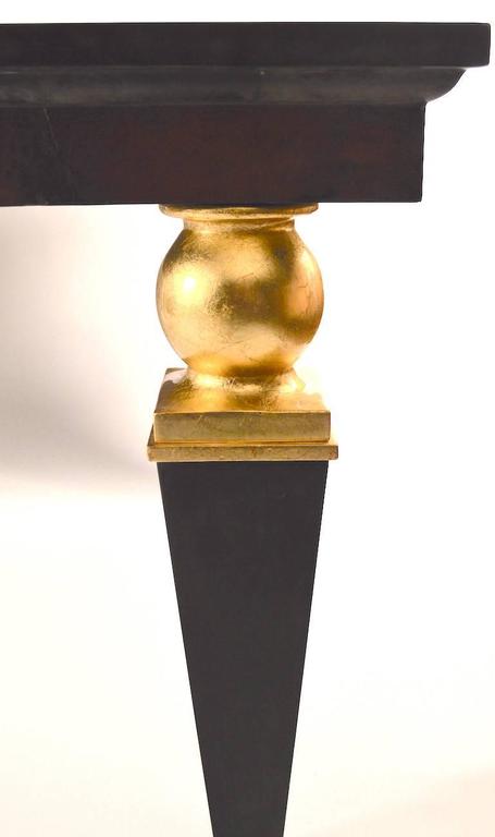 Large Springer Style Goatskin Dining Table For Sale at 1stDibs