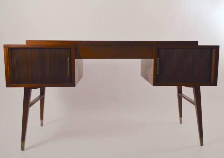 Sligh Lowry Tambour Roll Desk at 1stDibs