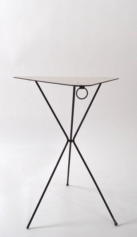 Three-Piece Set Mid¬-Century Folding Tables at 1stDibs | triangle ...