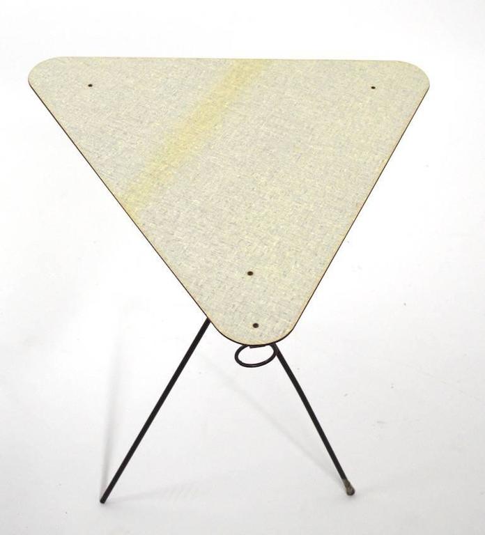 Three-Piece Set Mid¬-Century Folding Tables at 1stDibs | triangle ...