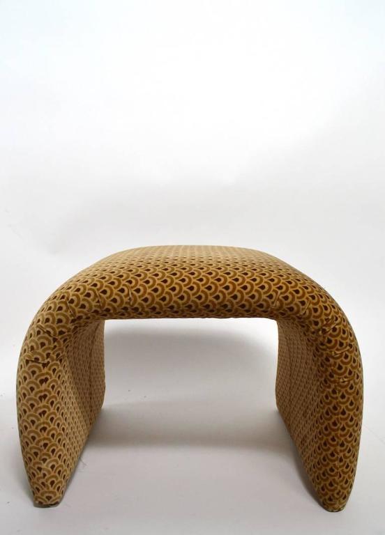 Cool Pair of Waterfall Benches, Ottomans, Poufs at 1stDibs | cool ottomans