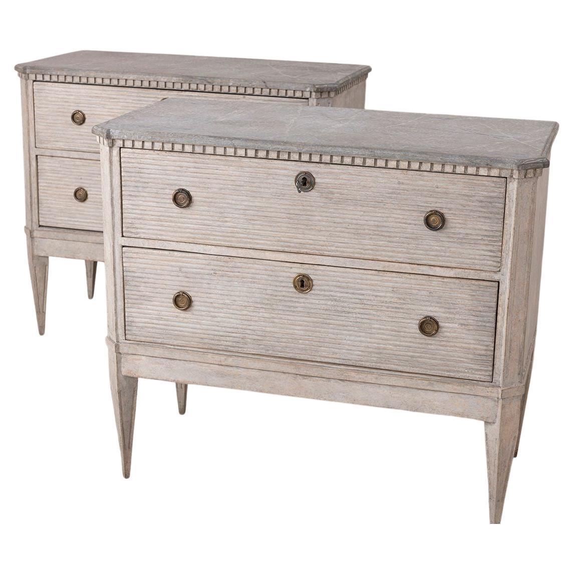Gustavian Style Commode with Butterfly Christian Lacroix Design For ...