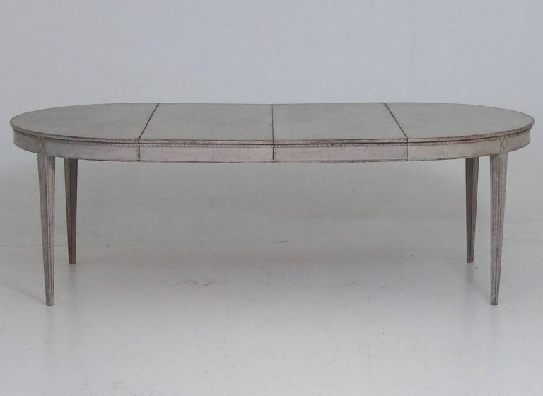 Swedish Extension Dining Table in the Gustavian Style at 1stDibs