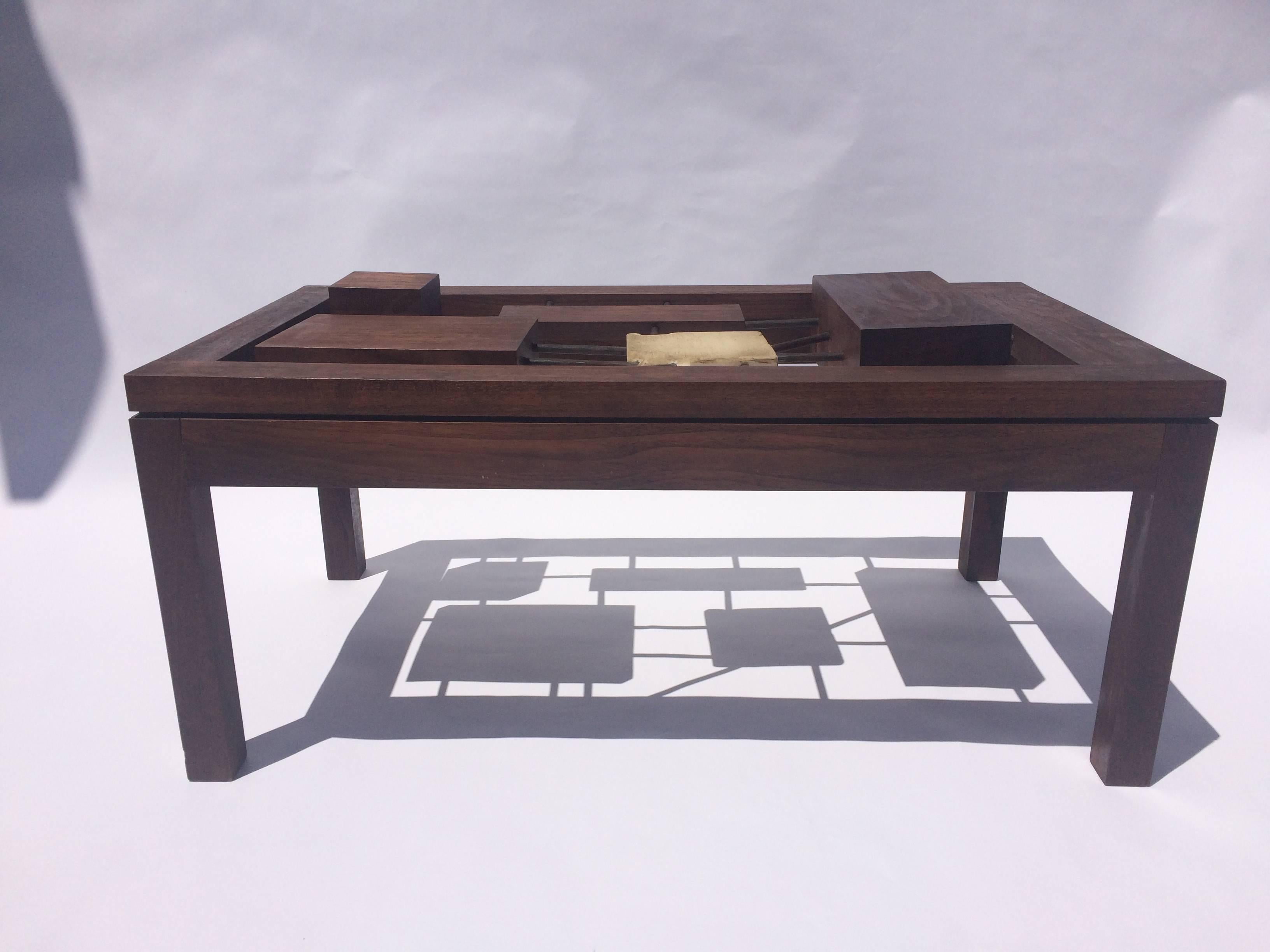 Artist Handmade Coffee Table For Sale at 1stDibs | handmade coffee tables