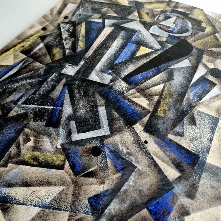 Avantgarde Cubist Russian Painting, Malevich Popova Rodchenko Era Style ...