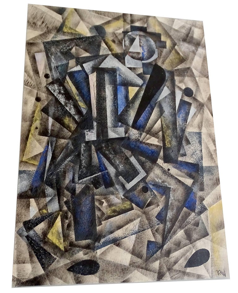Avantgarde Cubist Russian Painting, Malevich Popova Rodchenko Era Style ...
