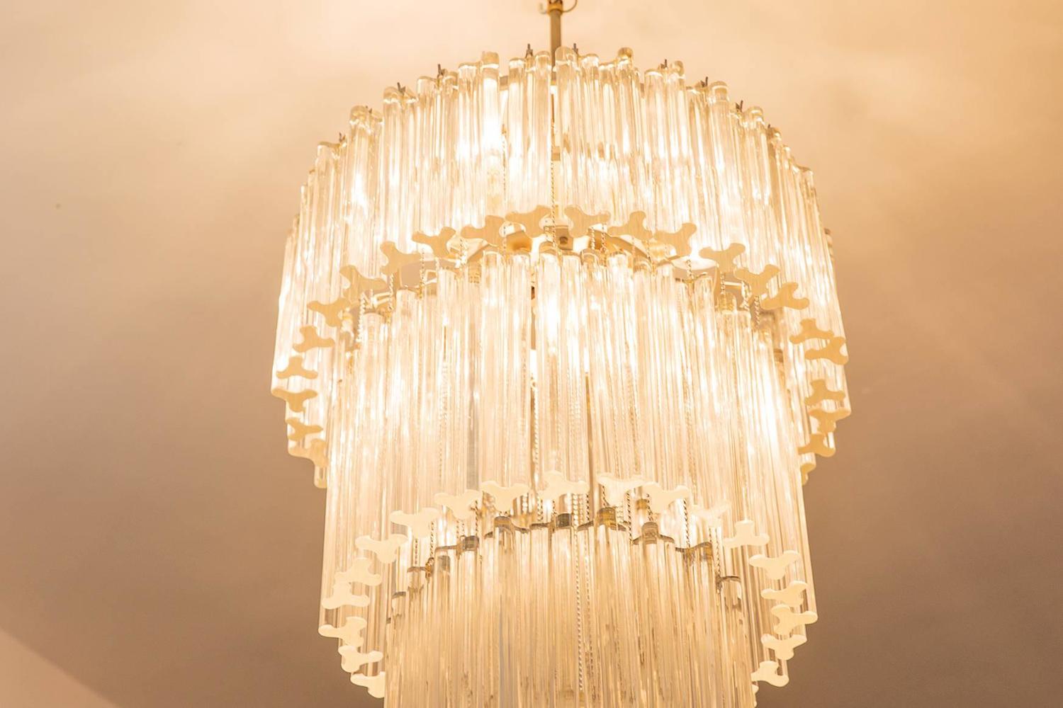 Amazing Venini Chandelier, Italy, circa 1965 For Sale at 1stdibs