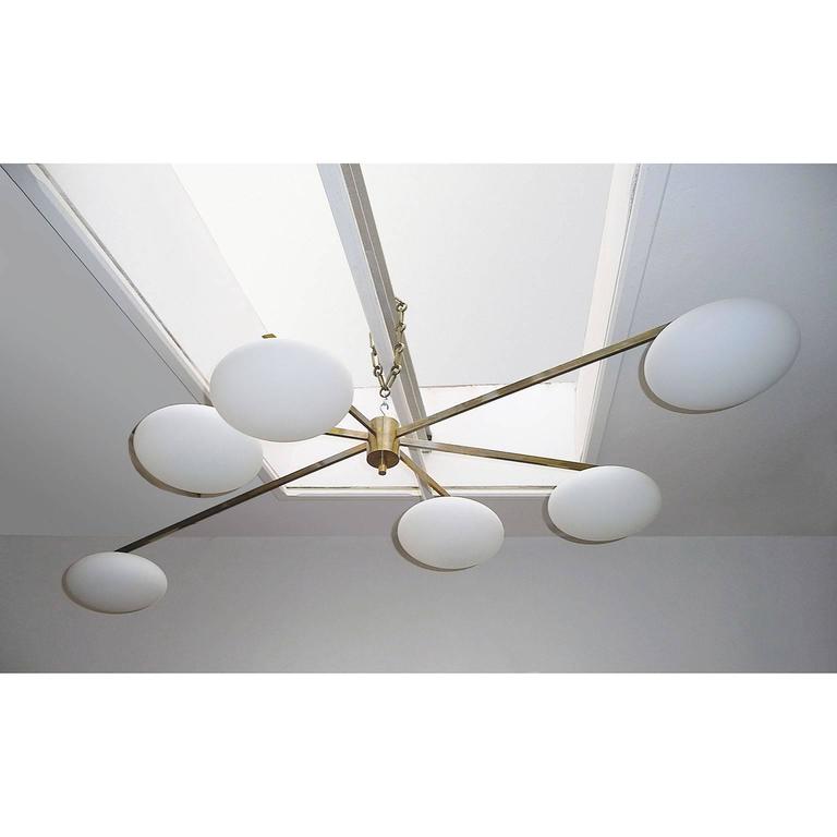 Impressive Ceiling Lamp Italian Mid-Century Style at 1stDibs