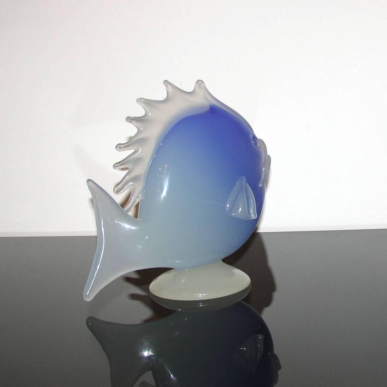 Archimede Seguso Murano Glass Fish Italy, 1960s at 1stDibs