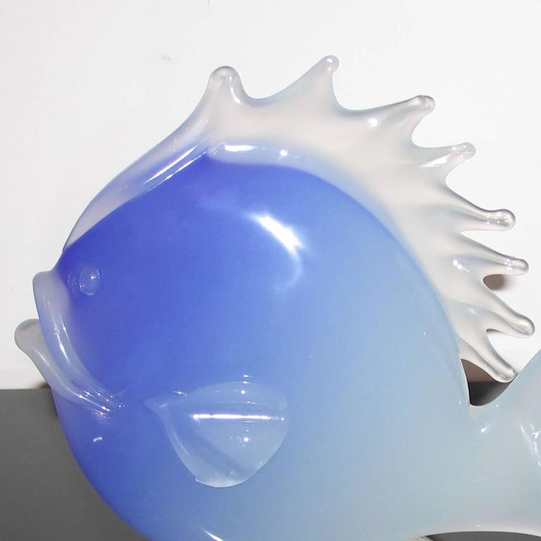 Archimede Seguso Murano Glass Fish Italy, 1960s at 1stDibs