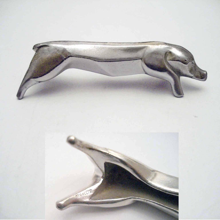 12 Metal Knife Rests by Christofle Gallia at 1stDibs