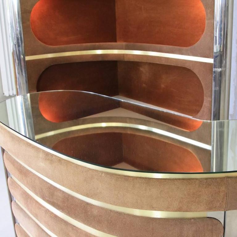 Two-Piece Bar in the Style of Mr. Rizzo, Italy 1960-1970 at 1stDibs