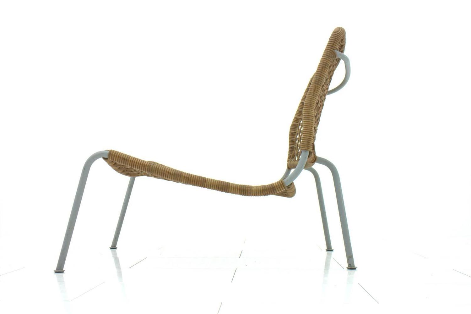 Piero Lissoni Leather "Frog" Chair, Lounge Chair Living Divani, 1995 at ...
