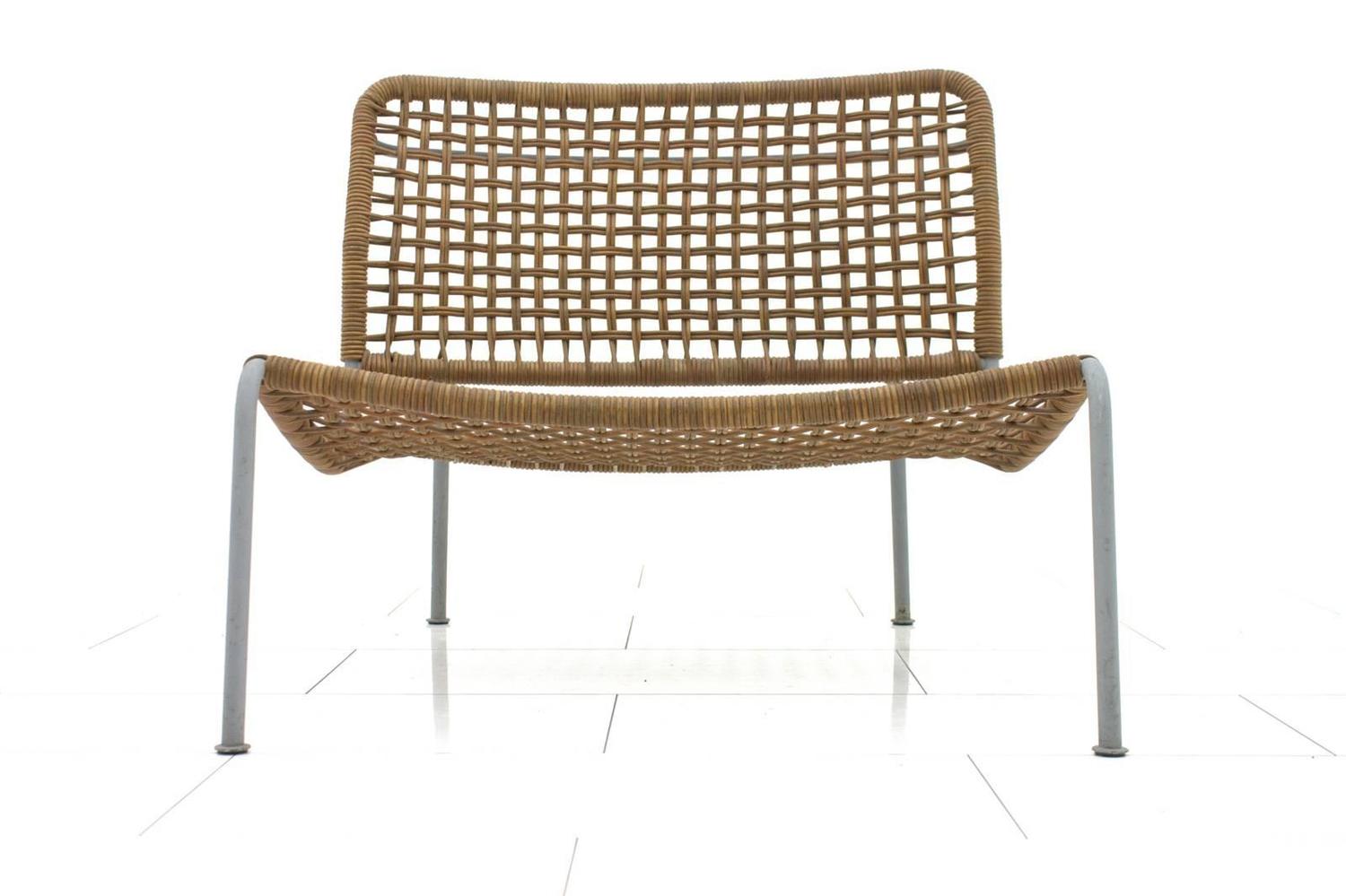 Piero Lissoni Leather "Frog" Chair, Lounge Chair Living Divani, 1995 at ...