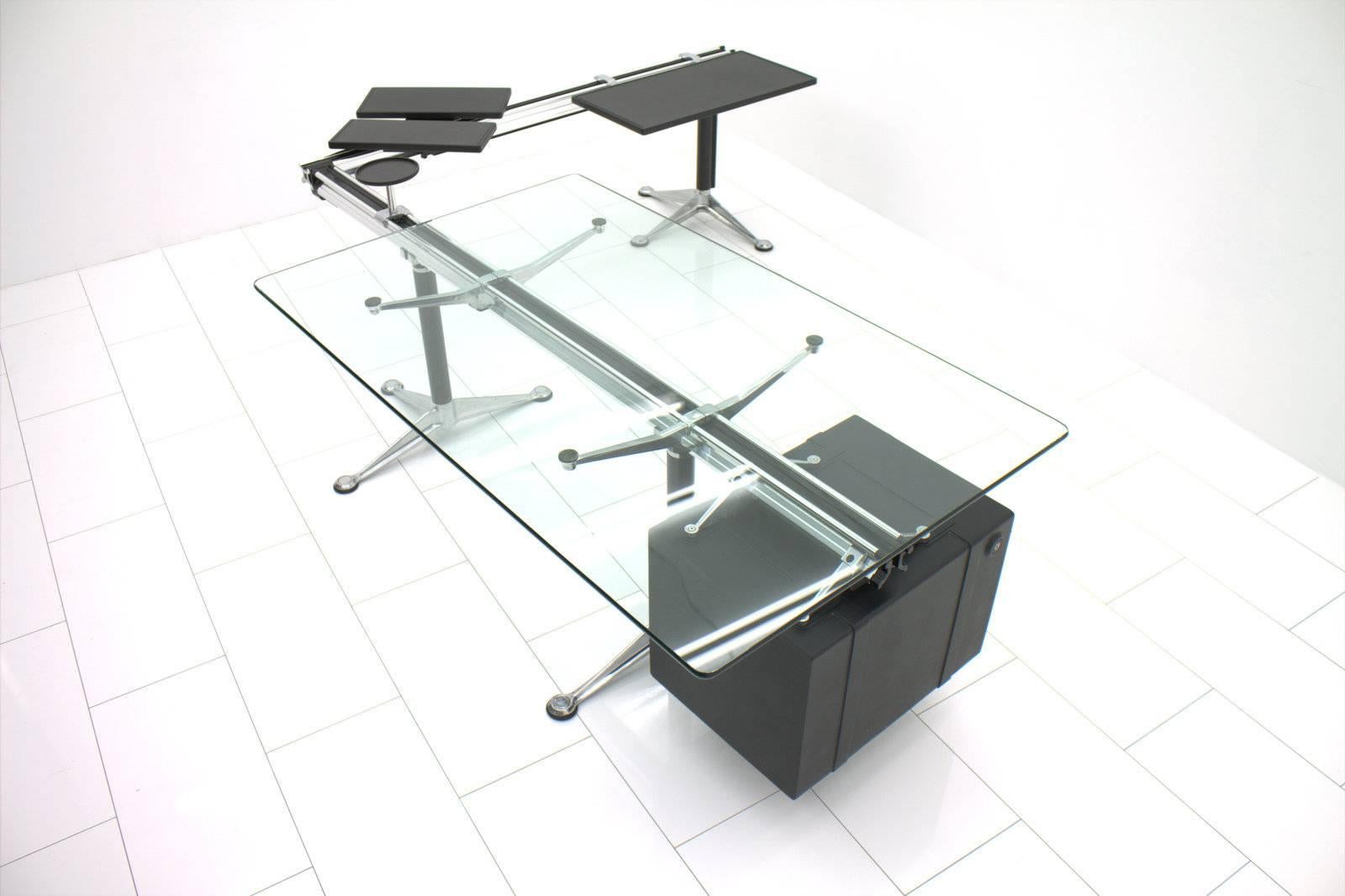 Large Bruce Burdick Desk, Herman Miller, 1980 For Sale at 1stDibs ...