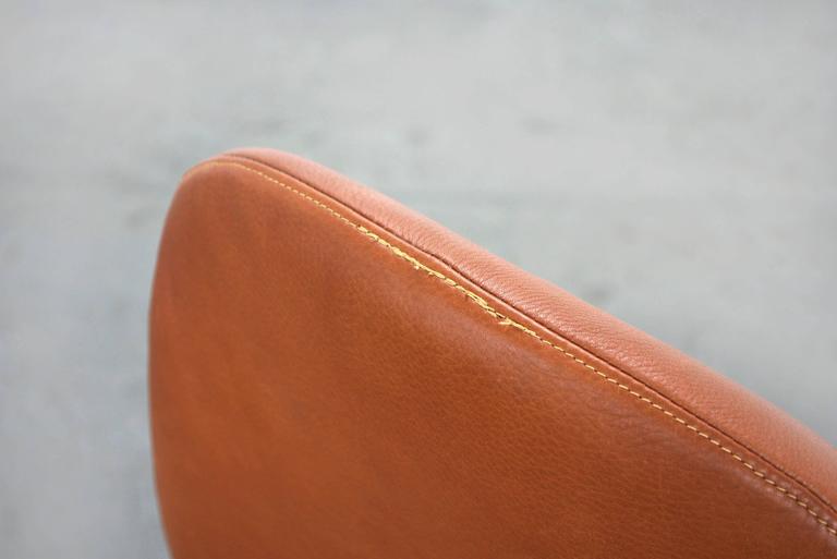 Swivel chair by Alf Svensson Dux Contourett Roto 60s For Sale at 1stDibs