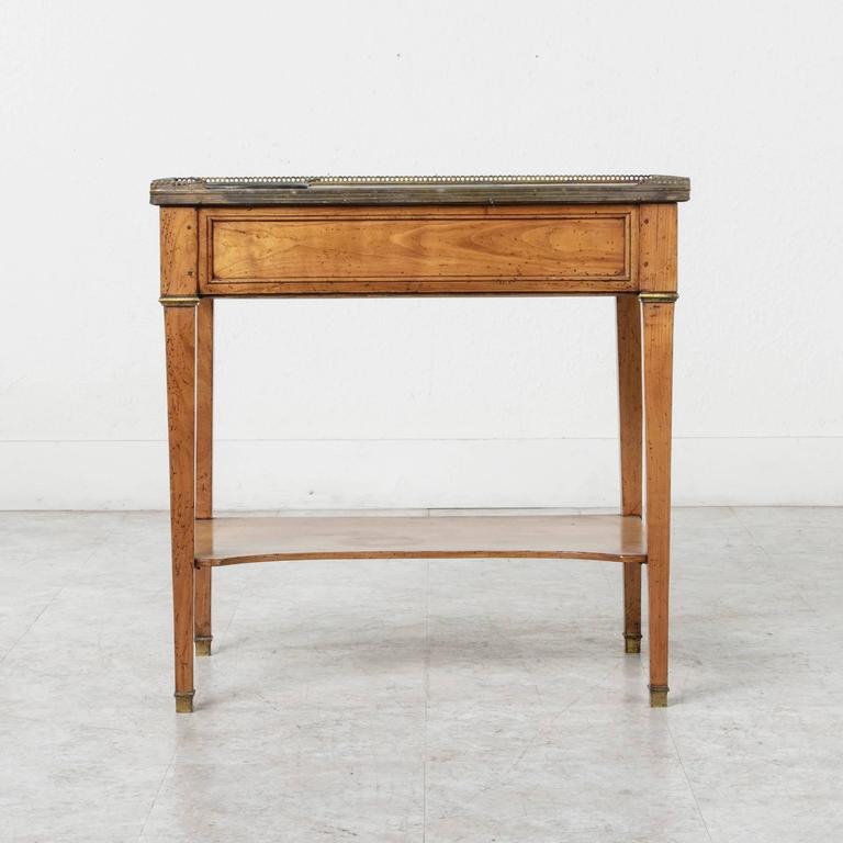 French Rafraichissoir Louis XVI Walnut Champagne Serving Side Table ...
