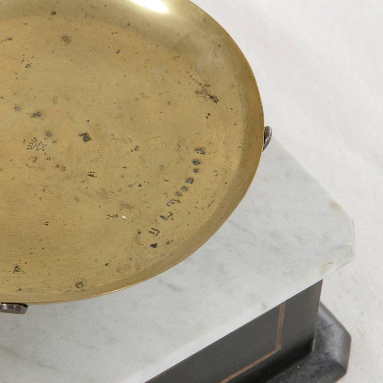 19th Century Napoleon III Period Set of Double Faced Pastry Scales ...