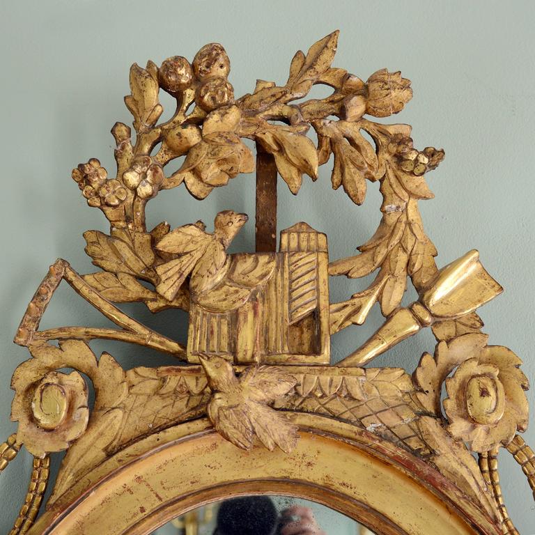 Irish Georgian Giltwood Mirror at 1stDibs