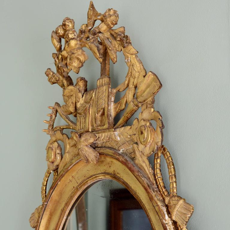 Irish Georgian Giltwood Mirror at 1stDibs