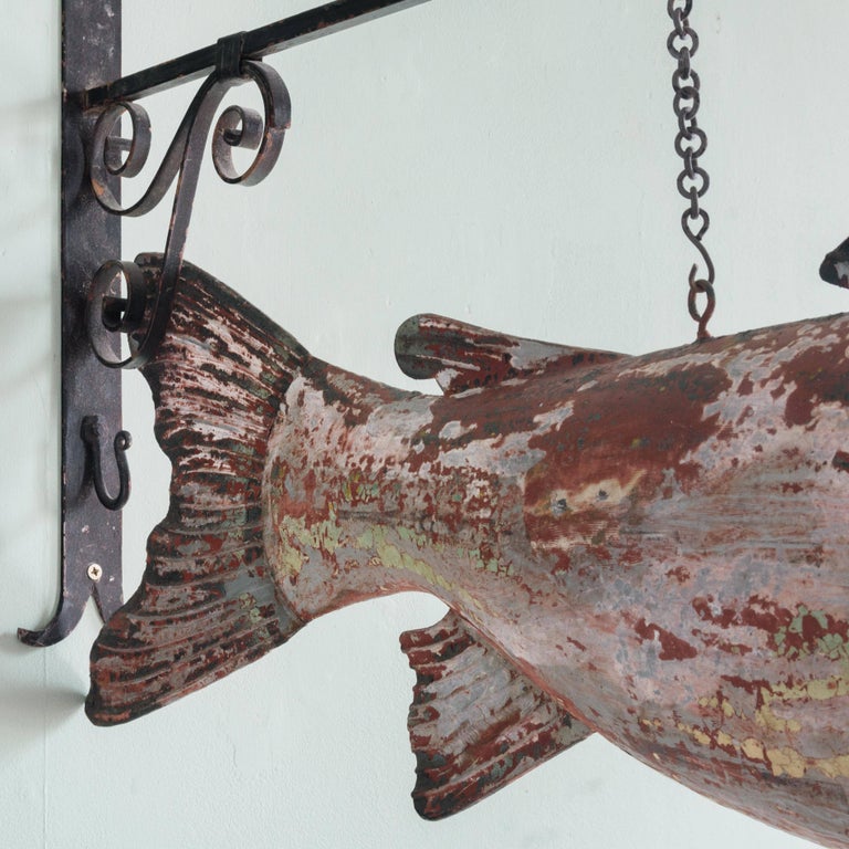 English Tackle Shop Trade Sign, circa 1940 at 1stdibs