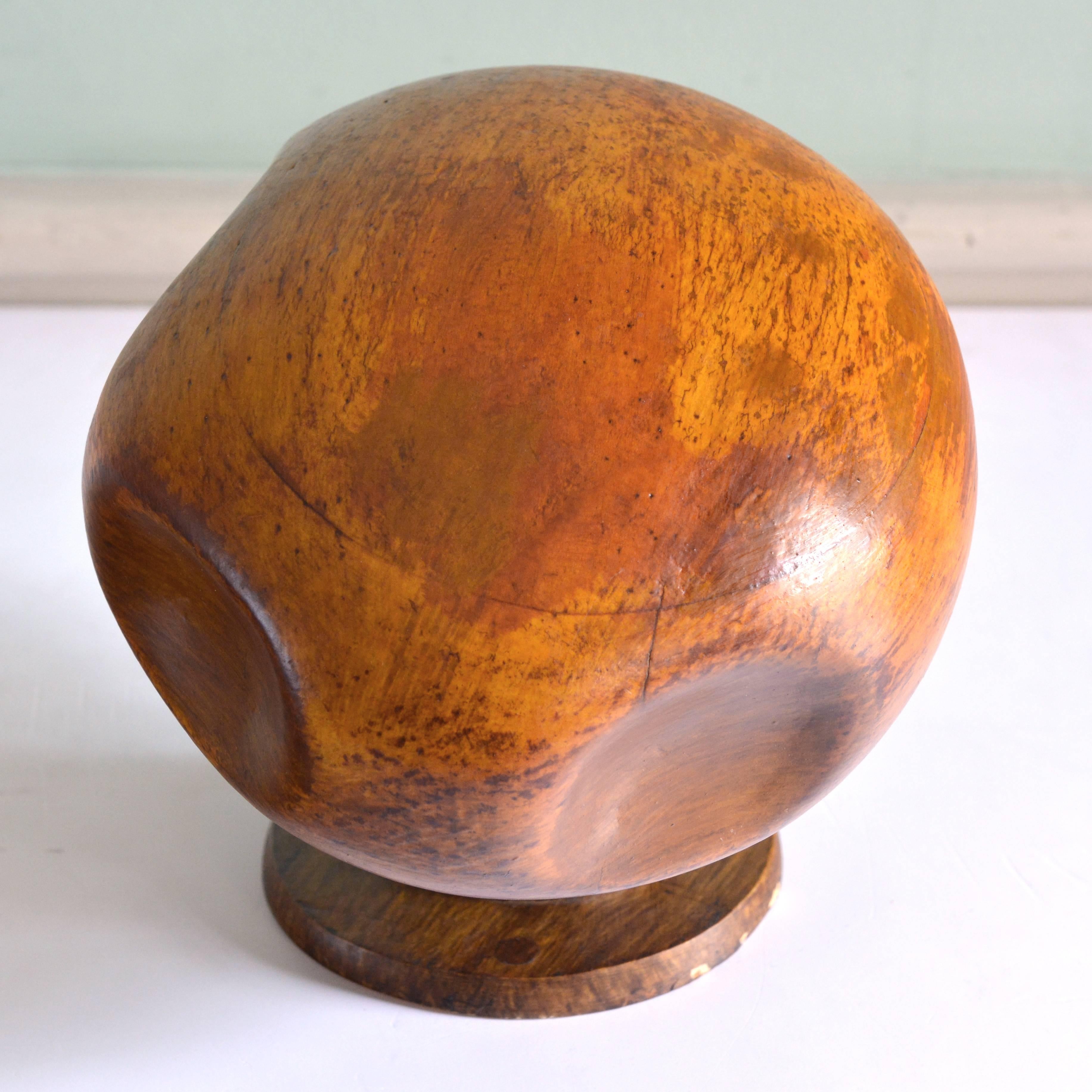 Carved Milliner's Block at 1stDibs