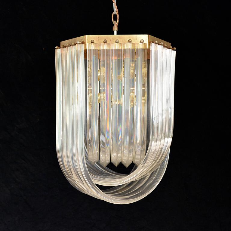 Lucite Pendant Light at 1stDibs