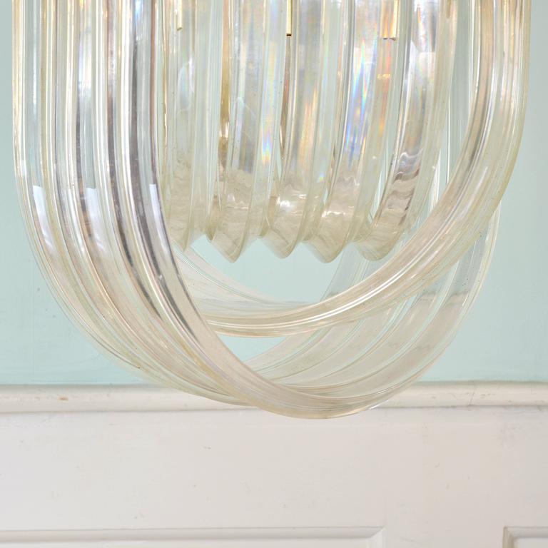 Lucite Pendant Light at 1stDibs