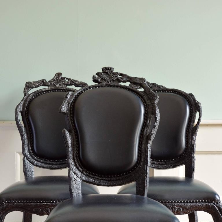 'Smoke' Dining Chairs by Maarten Baas for Moooi at 1stDibs