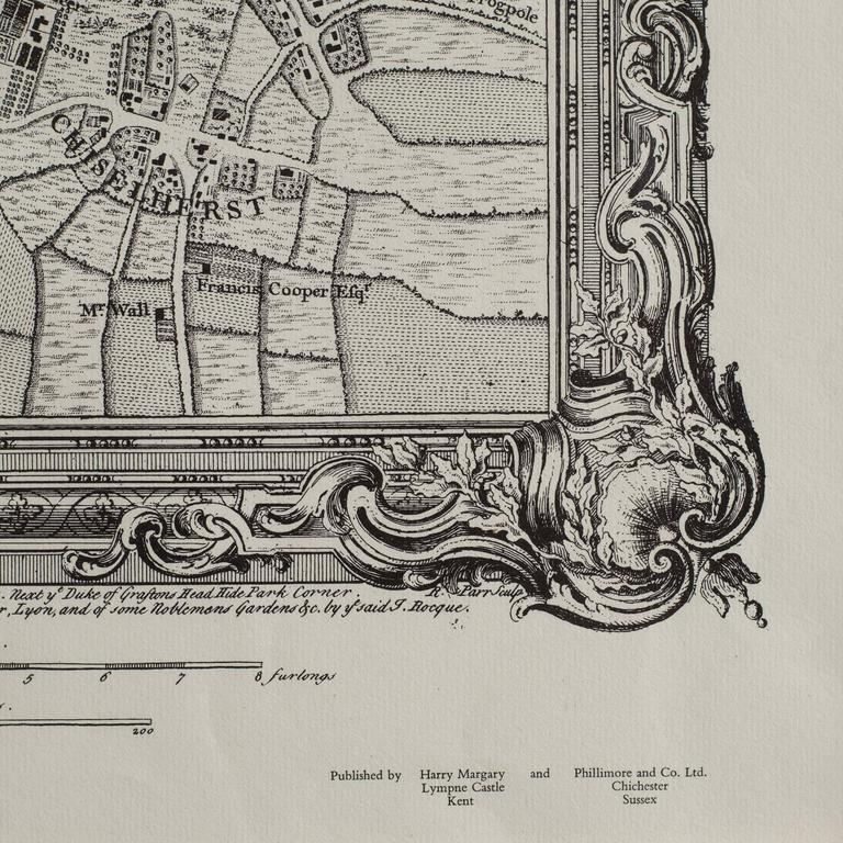 John Rocque Map of London at 1stDibs | john rocque map of london print ...
