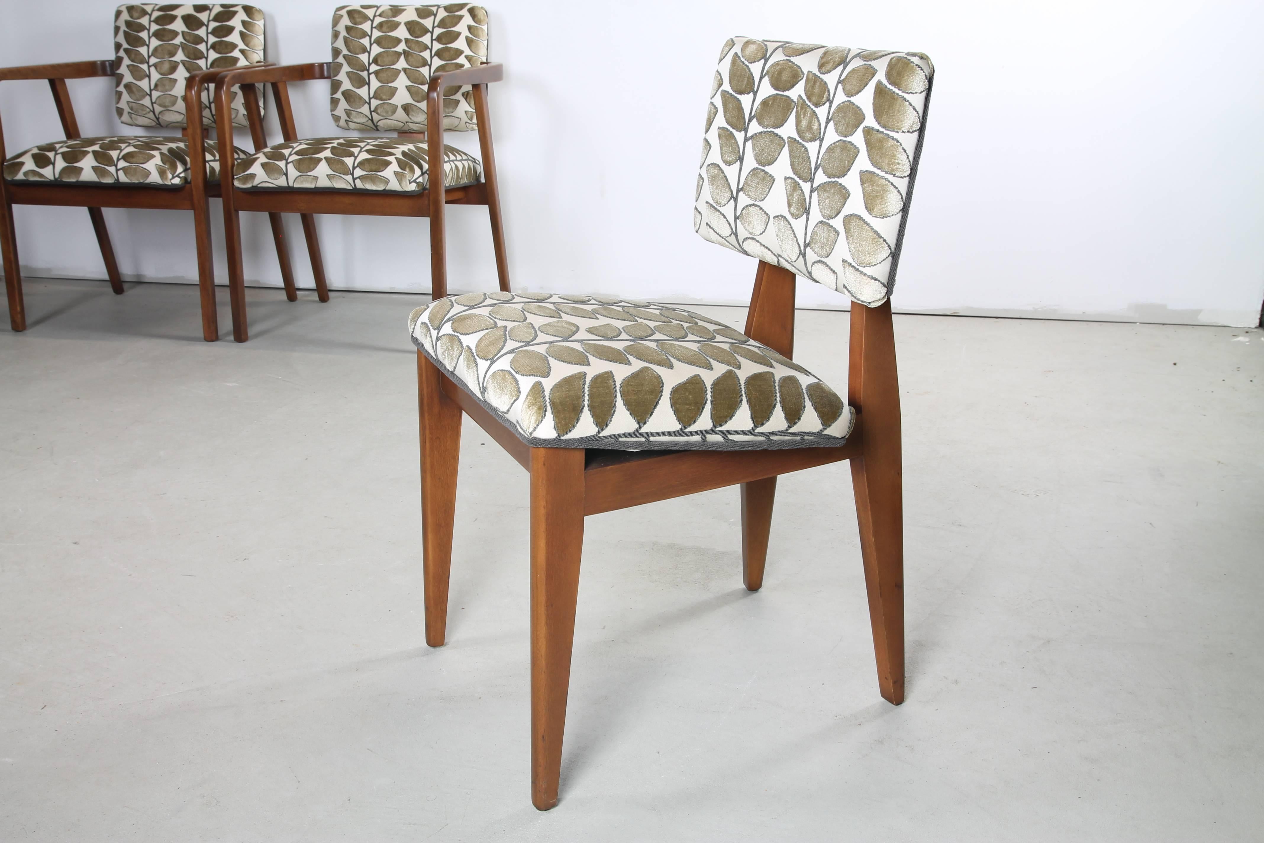 Set of Six George Nelson #4668 Dining Chairs for Herman Miller at ...