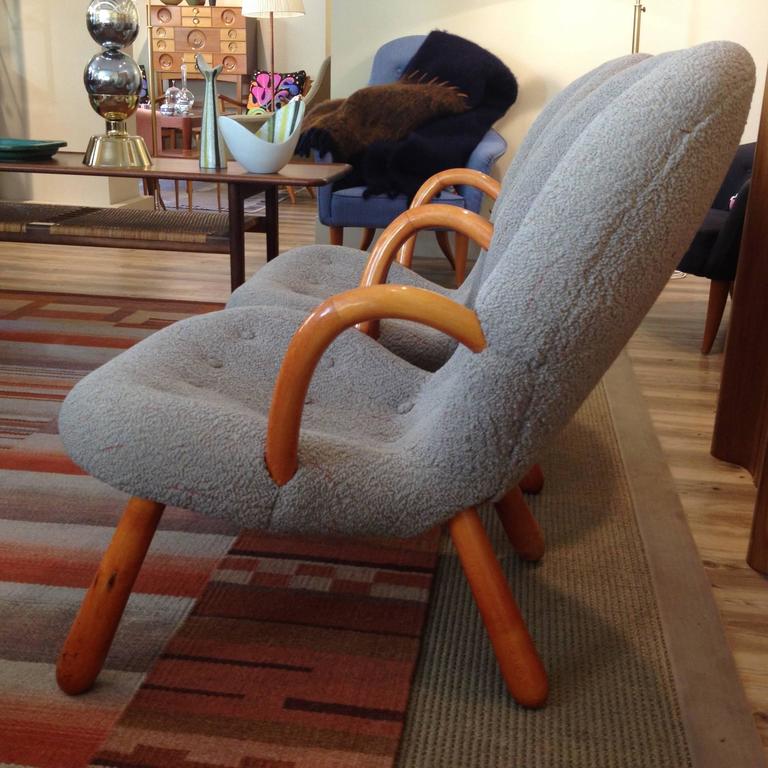 Philip Arctander's "Clam chair" For Sale at 1stDibs