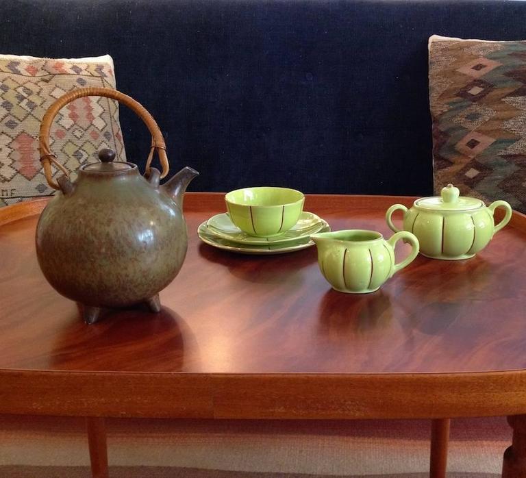 Stig Lindberg "Ceylon" Tea Service for Ten, Gustavsberg, Sweden, 1950s ...