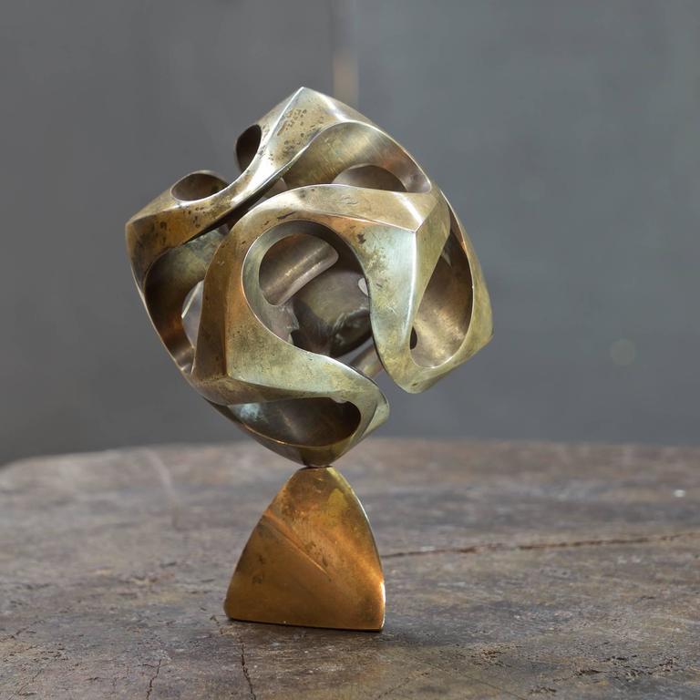 Charles O. Perry Cassini Bronze MIT Mathematical Desk Sculpture Museum ...