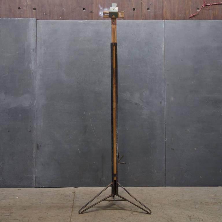 Massive German Map Poster Stand Holder with World Economy Map For Sale ...