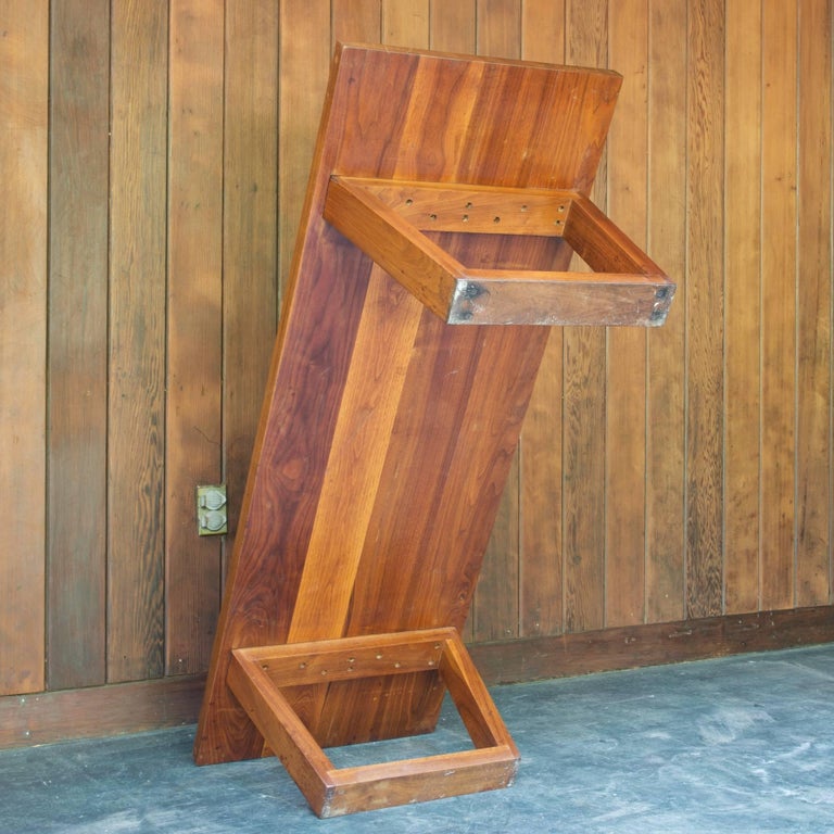 1950s Vintage American Craftsman Cabinmodern Studio Walnut Entryway ...