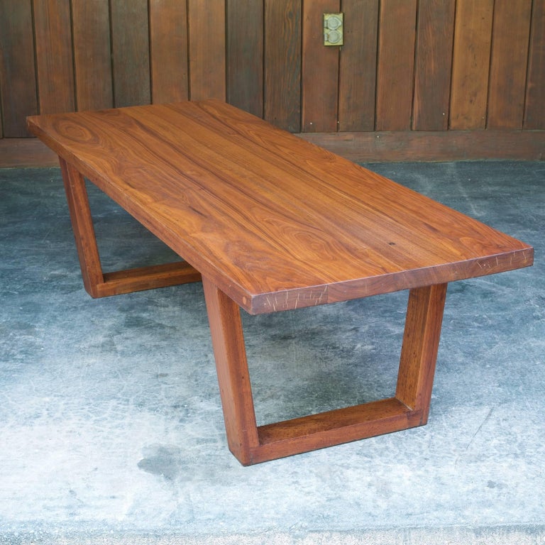 1950s Vintage American Craftsman Cabinmodern Studio Walnut Entryway ...