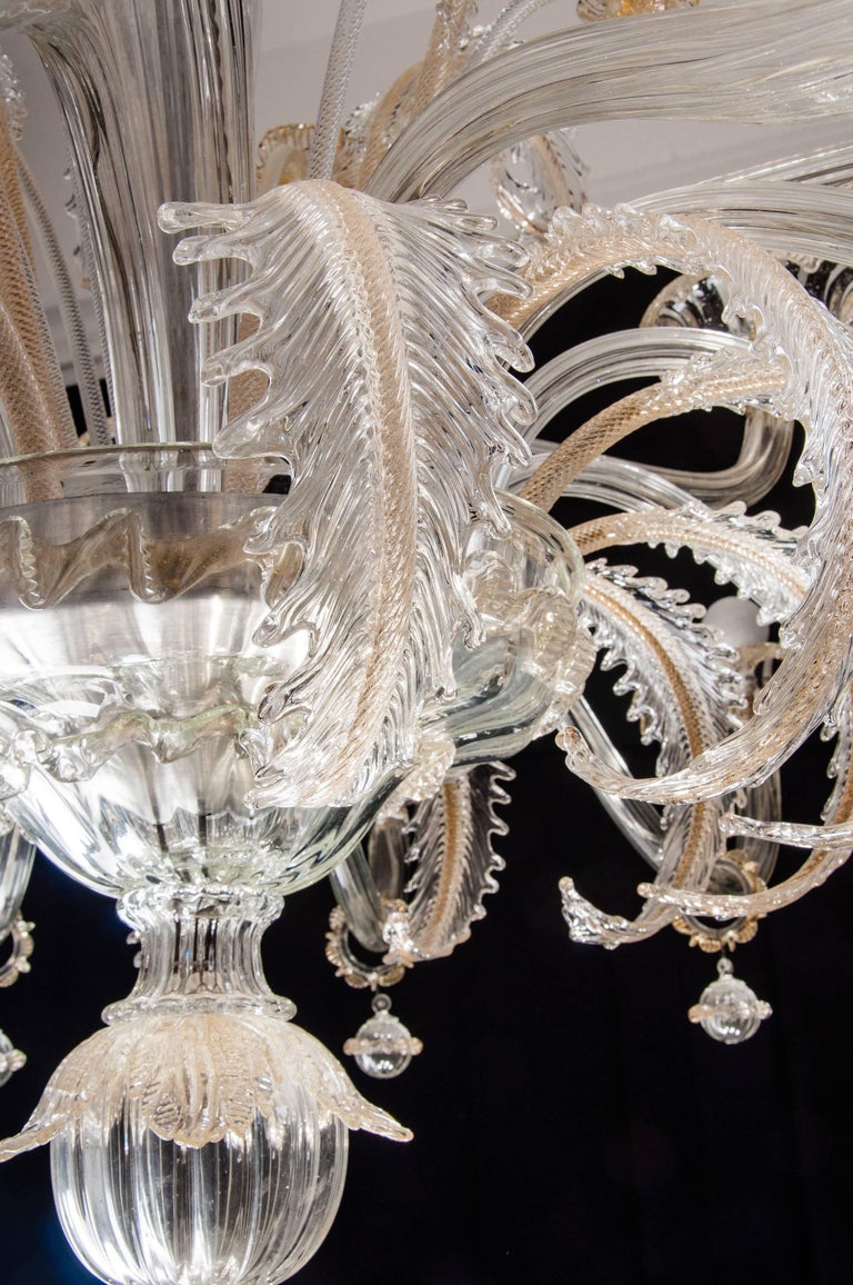 Magnificent Murano Glass Chandeliers by Archimede Seguso, 1960 For Sale ...