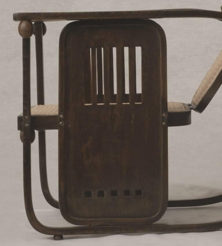 Extremly Rare Reclining Armchair "Sitzmachine", Josef Hoffmann For Sale ...
