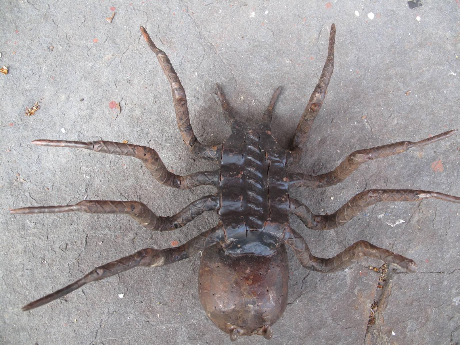 Rebar Spider Sculpture at 1stDibs