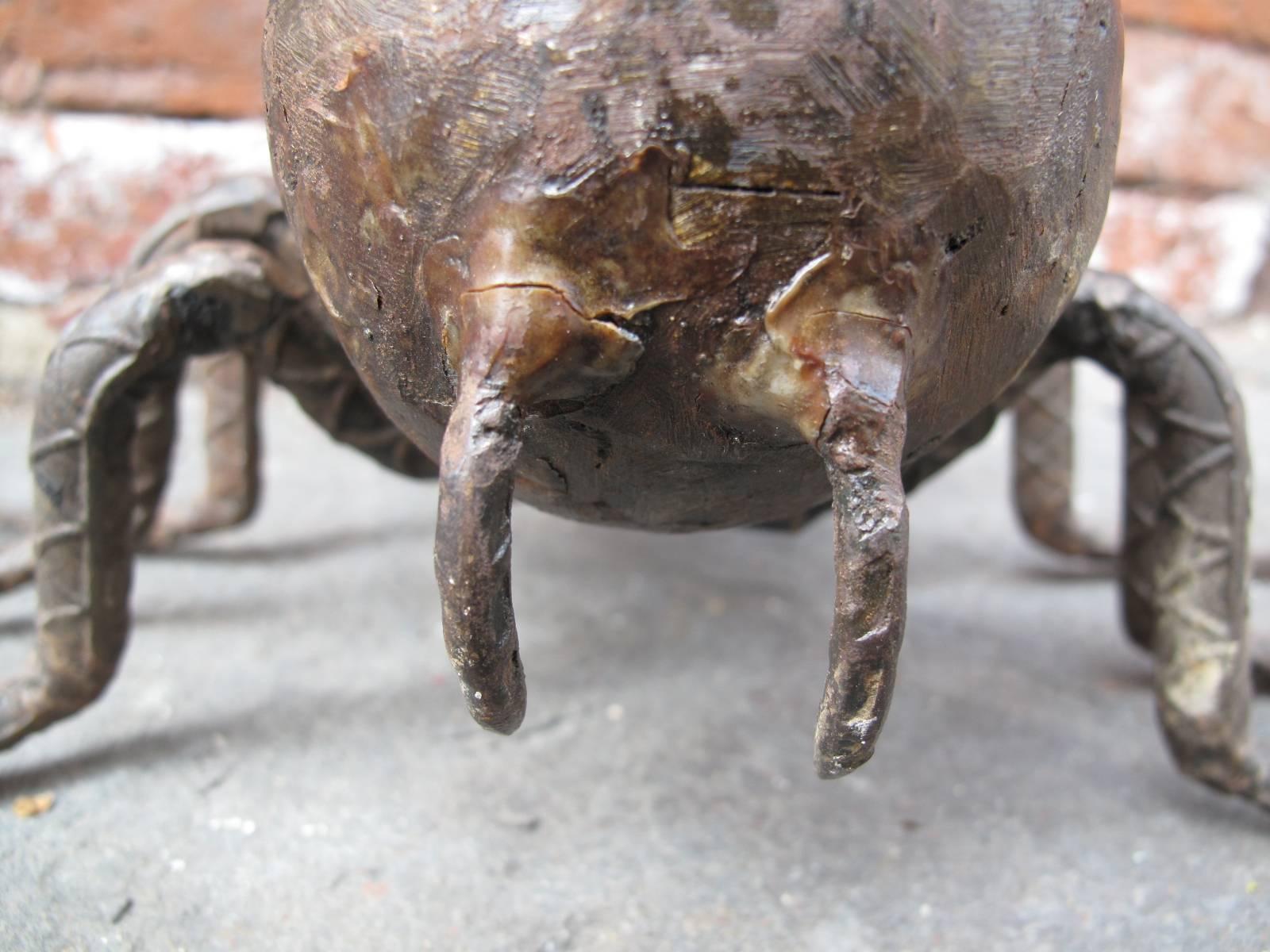 Rebar Spider Sculpture at 1stDibs