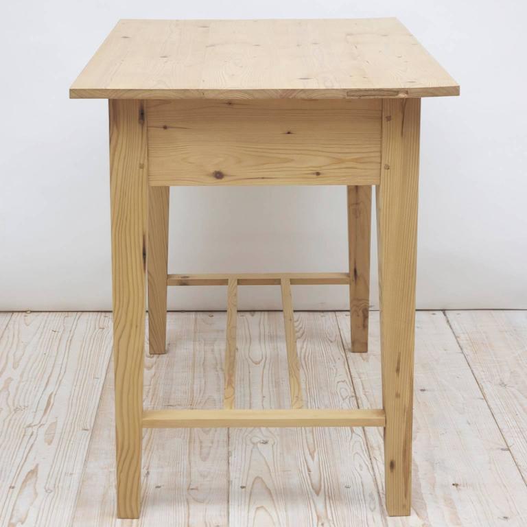 Bonnin Ashley Custom Made Pine Writing Table or Desk in the Jugendstil ...