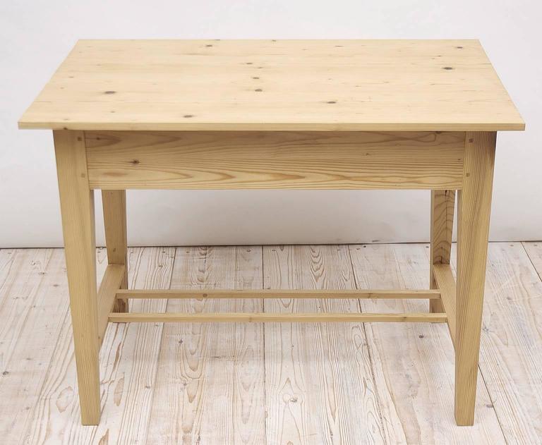 Bonnin Ashley Custom Made Pine Writing Table or Desk in the Jugendstil ...