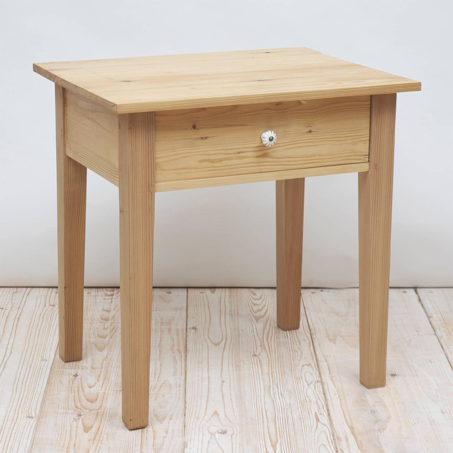 Bonnin Ashley Custom Made Pine End Table or Nightstand in the ...