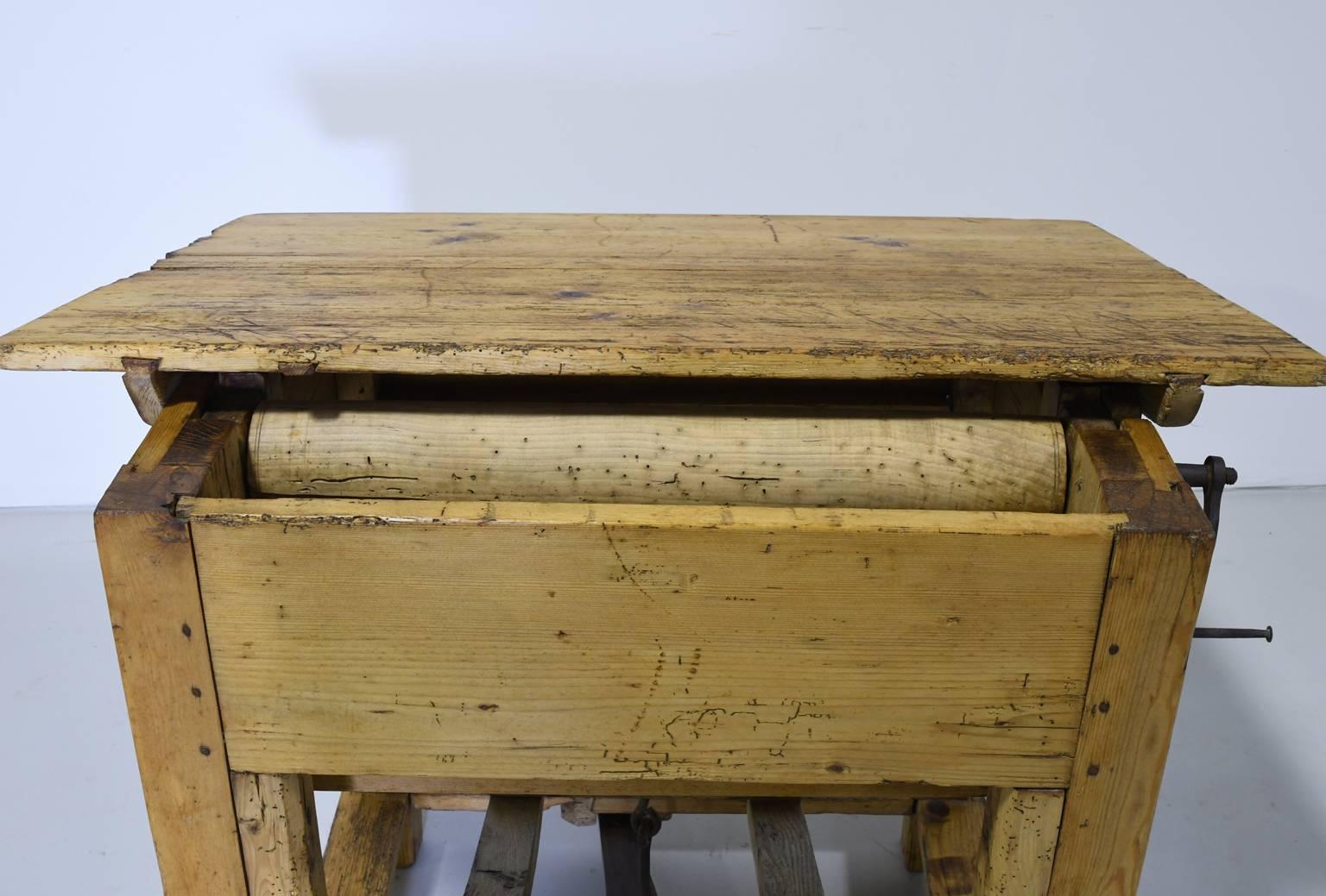 18th Century Austrian Table Mangle or Clothes Press at 1stDibs | mangle ...