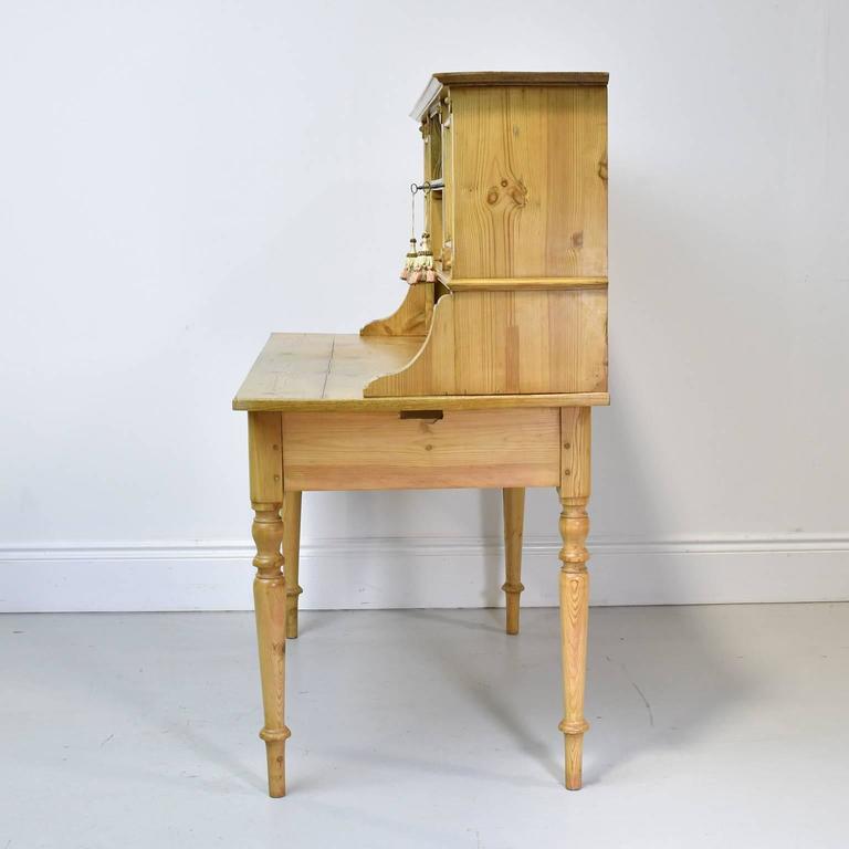 19th Century Antique European Pine Writing Table or Desk at 1stDibs ...