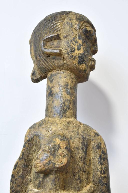 West African Lobi People "Bateba Ti Bala" Fertility Figure in Carved ...