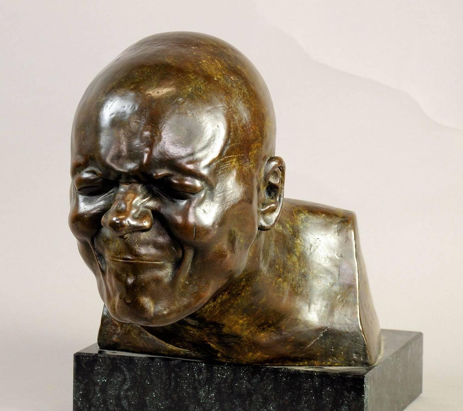 Bronze Bust "The Smeller" after Franz Xaver Messerschmidt For Sale at ...